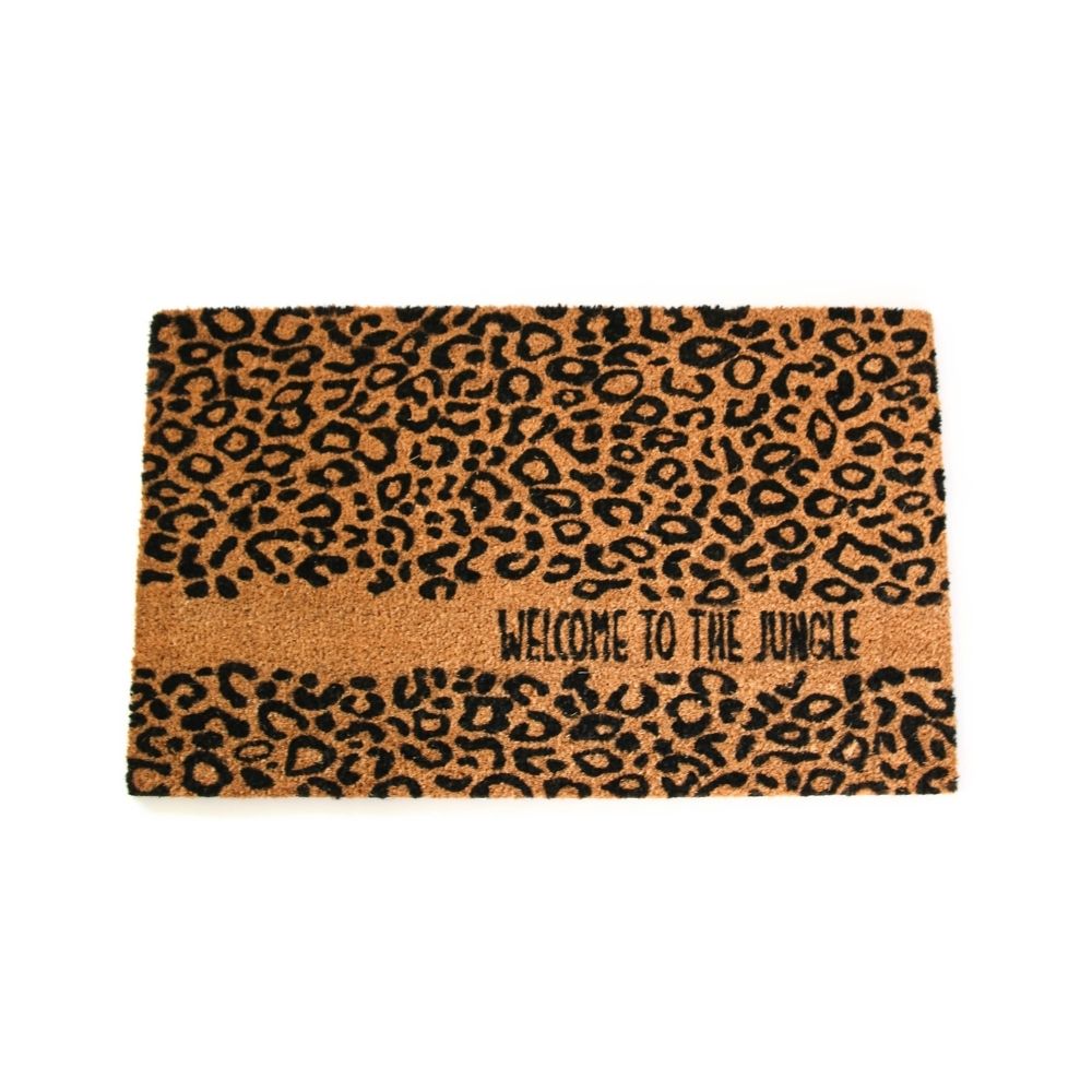Leopard Welcome Mat – A Blissful Nest
